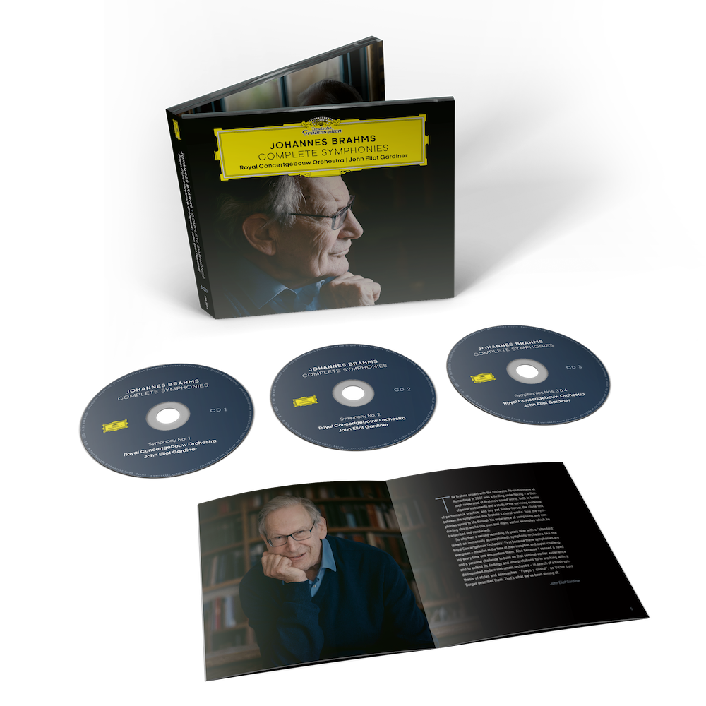 John Eliot Gardiner & Royal Concertgebouw Orchesstra - BRAHMS: The Four Symphonies (3CD) by John ...