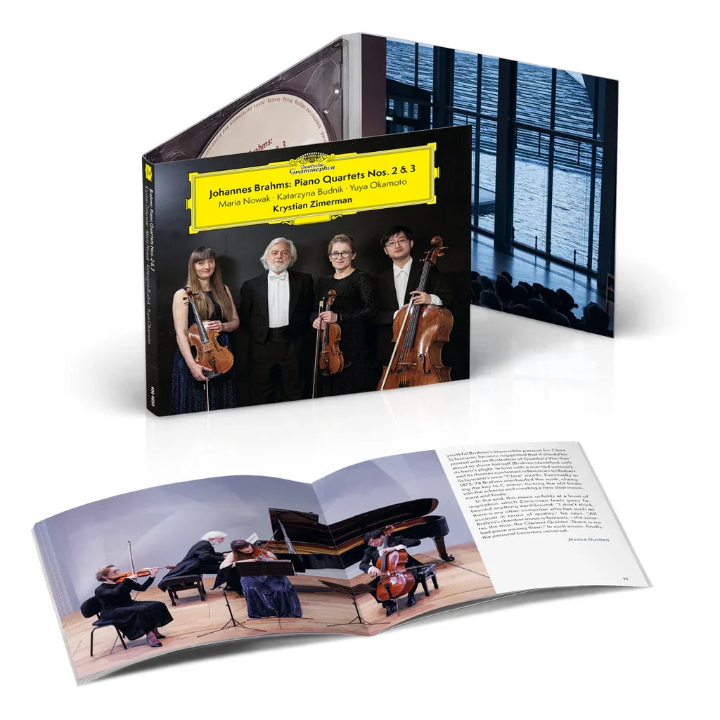 Krystian Zimerman - BRAHMS: Piano Quartets Nos. 2 & 3 (CD) - uMusic Shop Australia