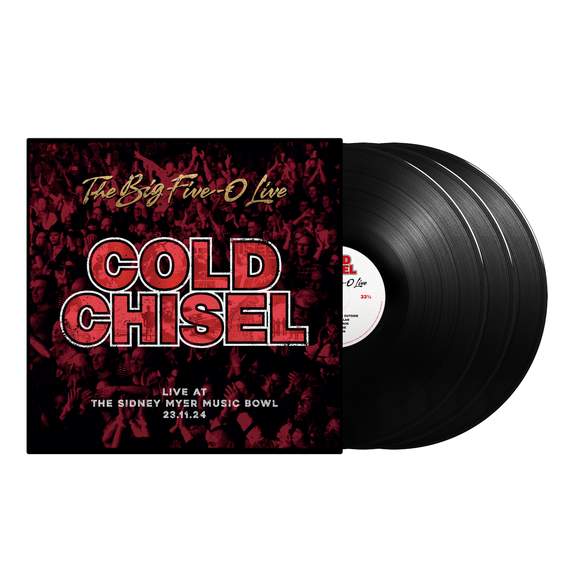 Cold Chisel - The Big Five-0 Live (3LP) by Cold Chisel | uMusic Shop ...