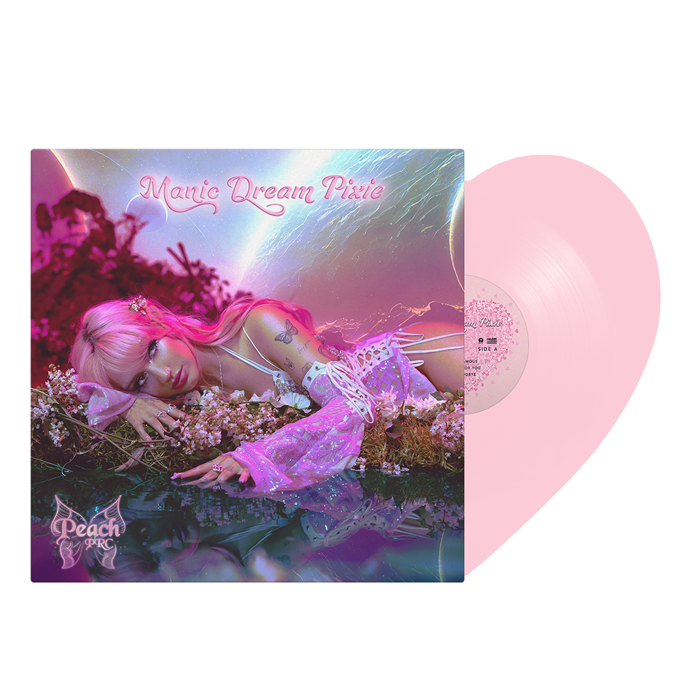Peach PRC - Manic Dream Pixie (Heart Shaped Baby Pink LP) | uMusic Shop ...