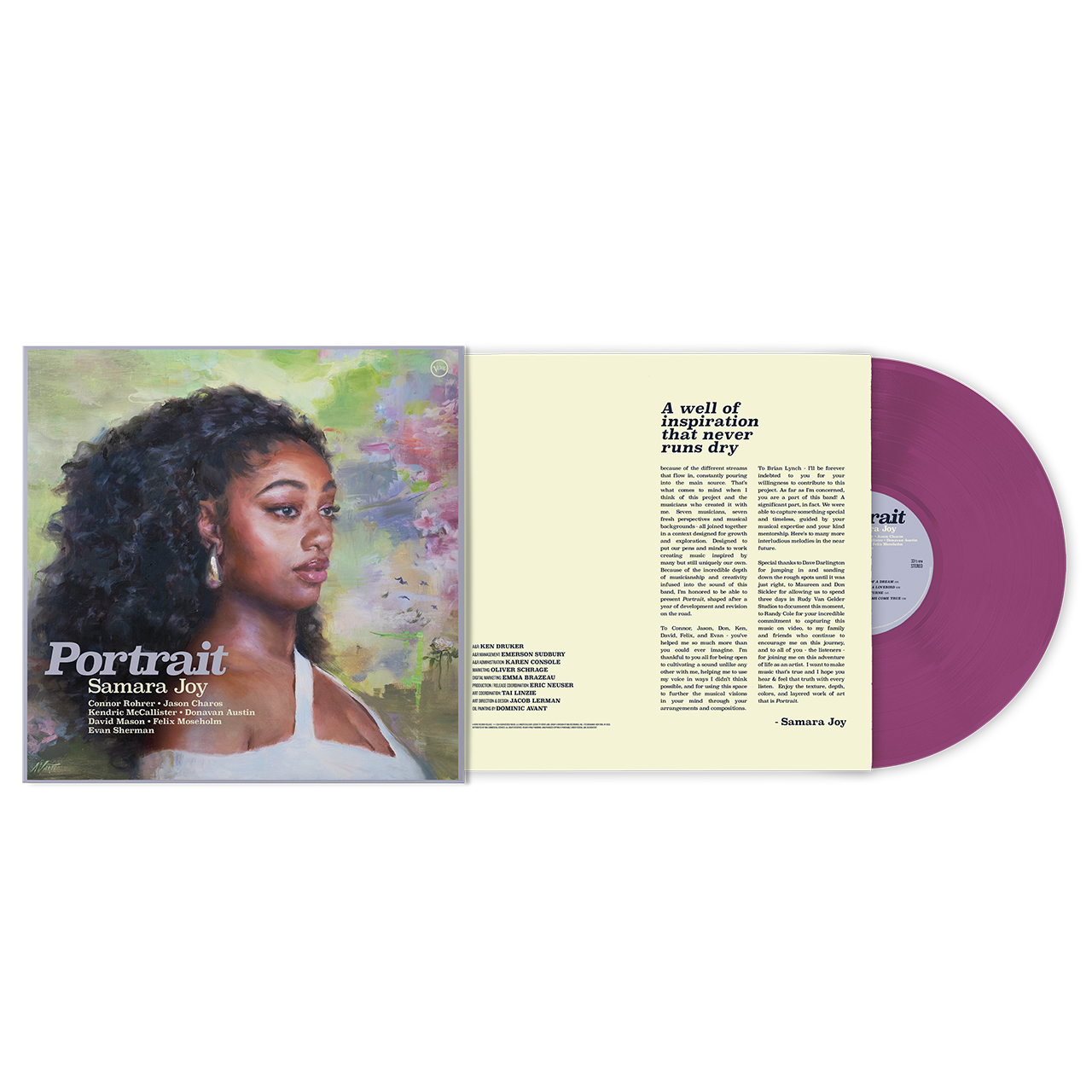 Samara Joy - Portrait (Exclusive Opaque Orchid LP) by Samara Joy ...