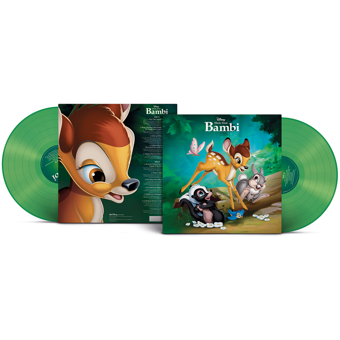 Various Artists - Music From Bambi (80th Anniversary Light Green LP ...